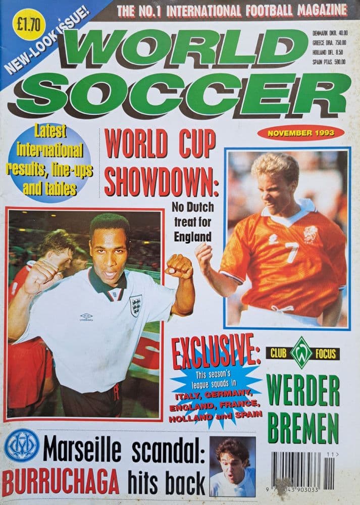 World Soccer 1993 Nov