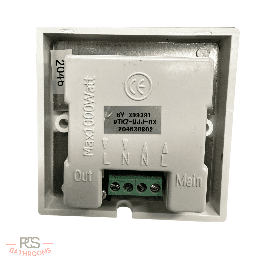 Arley Thermal Control For Towel Rail Elements White Cover - Model 001TCP200