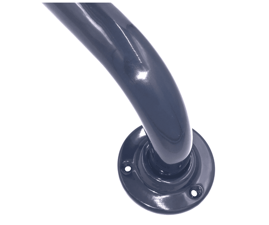 Bathex Stainless Steel Straight Grab Rail In Blue - 600mm x 35mm - Box ...