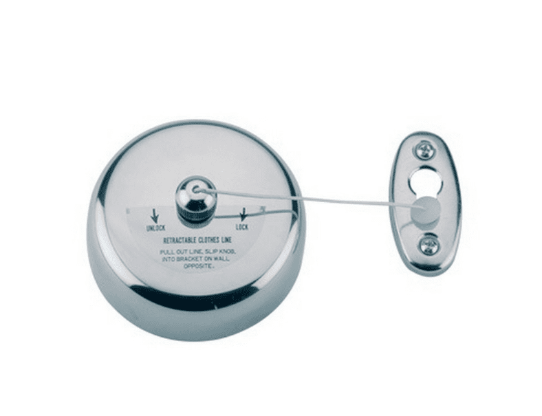 Bristan Solo Retractable Bathroom Clothes Line Model SO LINE C