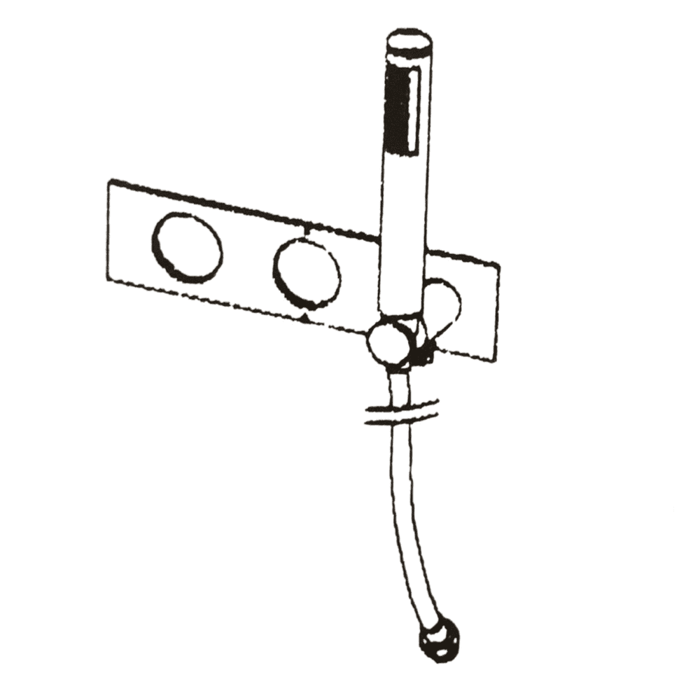 Crosswater Mike Pro Trim Set With Hose & Handset In Brushed Stainless ...