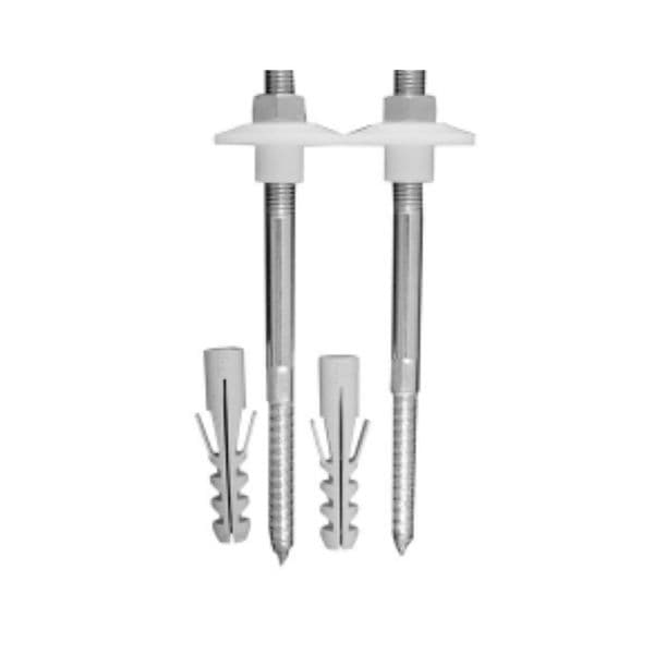 Duravit Wall Hung Pan Fixing Bolts With White Caps - Model 0065000000