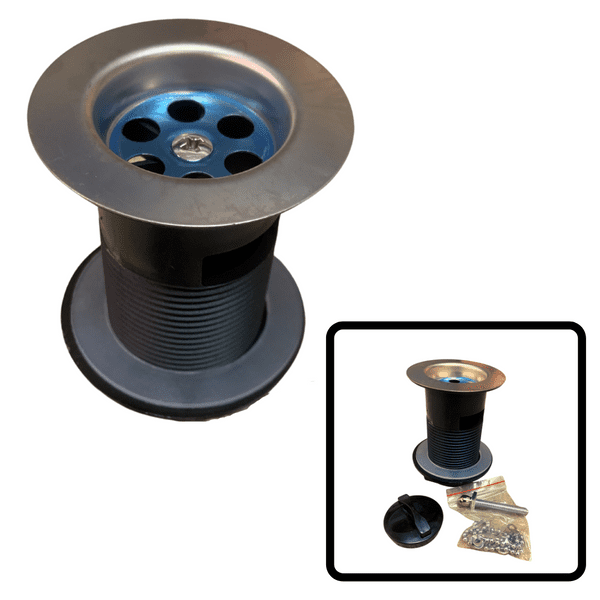 Embrass Peerless PWS500/0000/SC Basin Waste - 1 1/4" With Chain & Plug