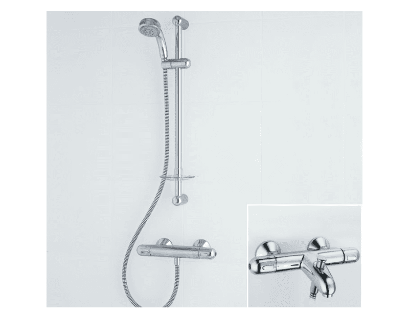 Ideal Standard Trevi Model L7045AA Wall Mounted Thermostatic Shower ...