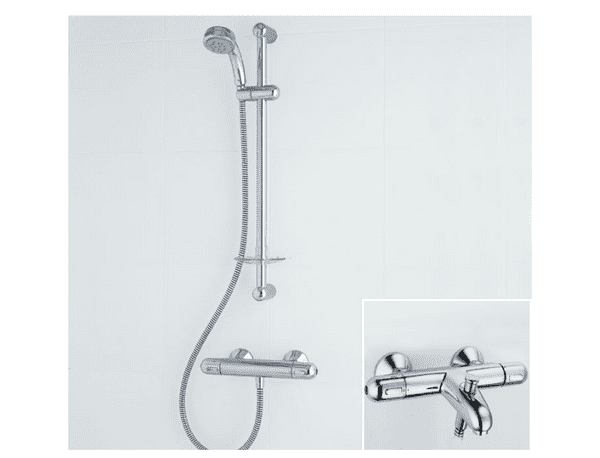 Ideal Standard Trevi Model L7045AA Wall Mounted Thermostatic Shower ...