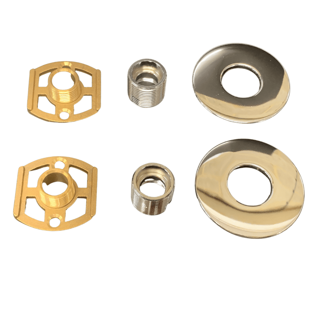 Just Taps Wall front fixing mounting brackets without back plate for ...