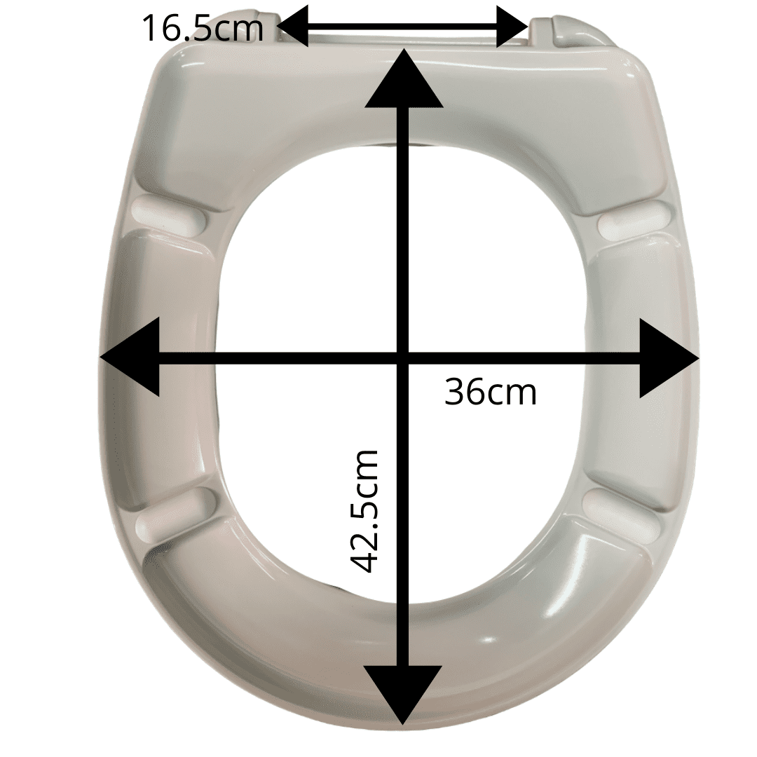 Lecico Avante Garde Toilet Seat In White - Model STWHAG