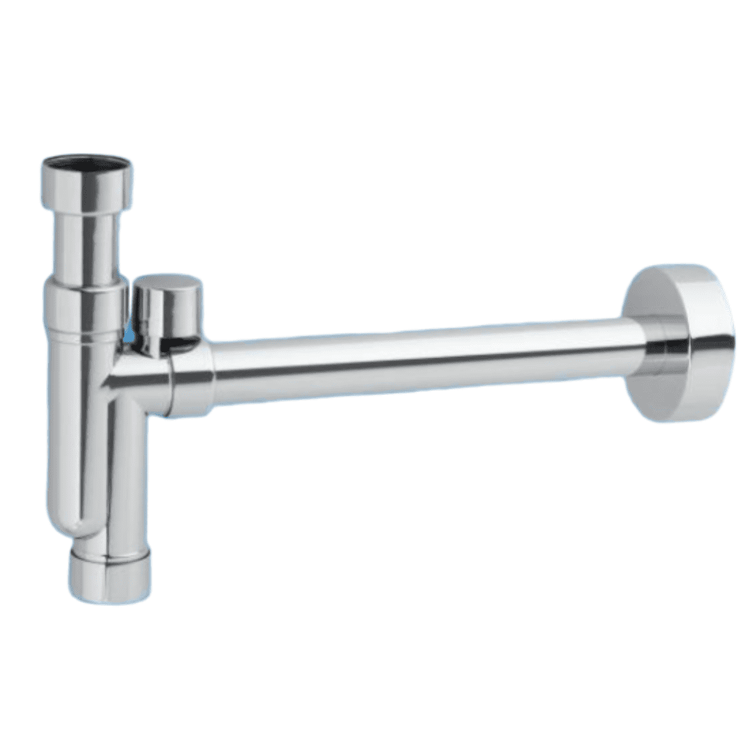 McAlpine TA32VUK-CB 1 1/4 Silent Basin Trap Inlet Trap In Chrome