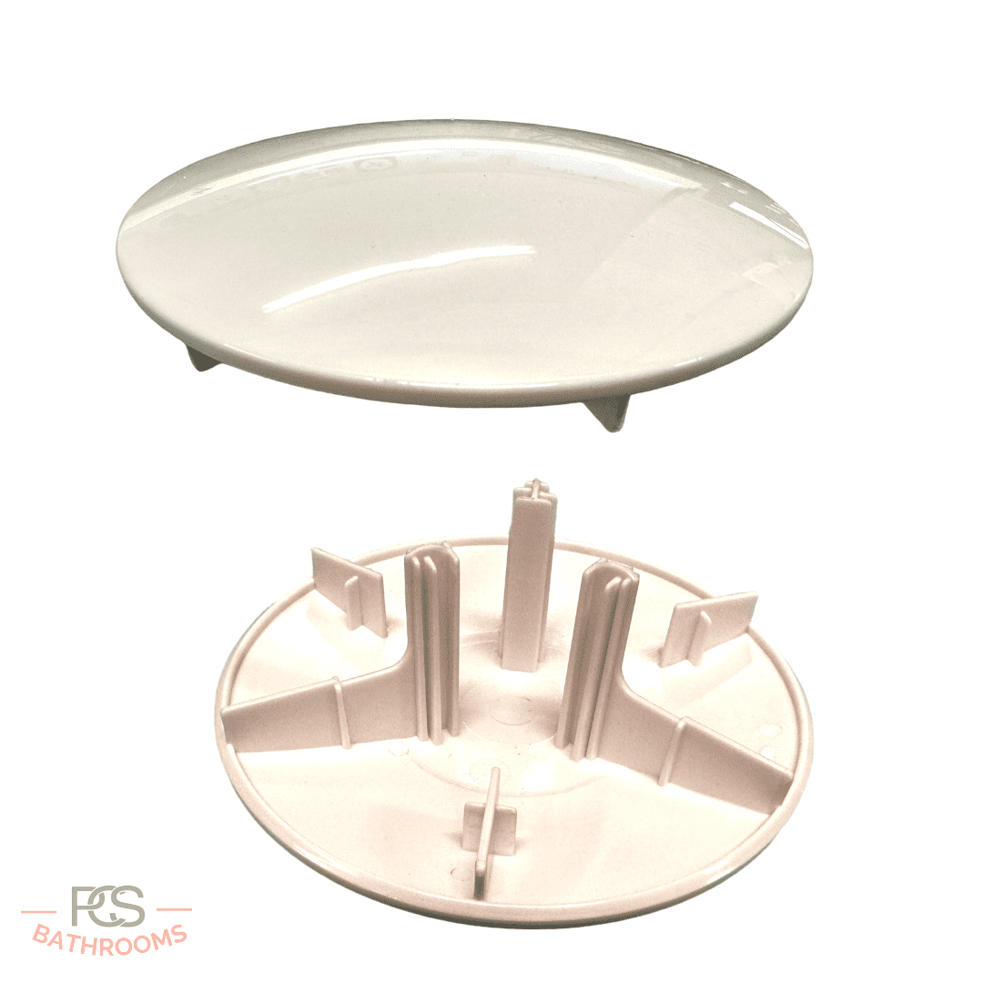 Merlyn Waste Domed White Cap - Spare Part - Model DWASCAPWHT
