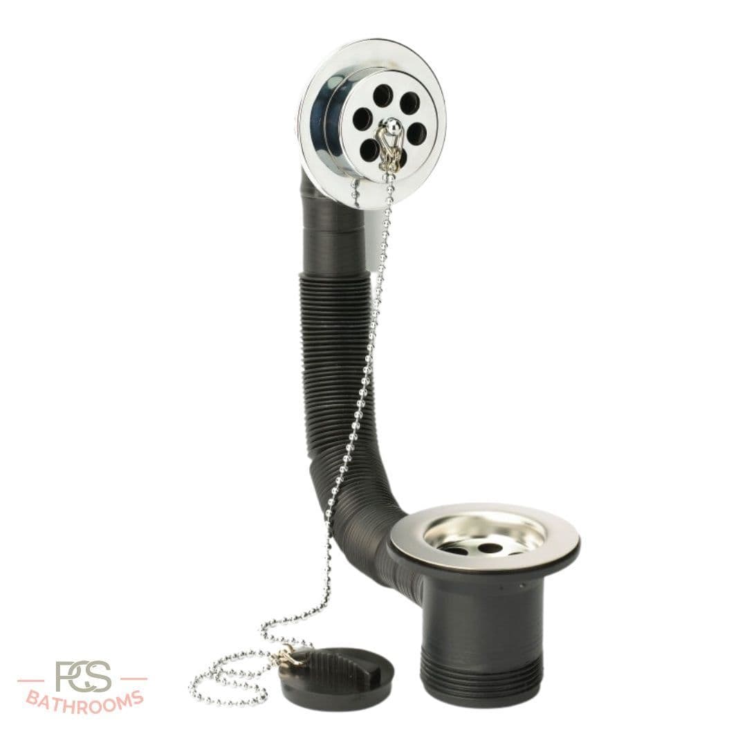 Peerless/Ultra Bath Waste S/Steel 1 1/2" & Overflow Poly Plug - E309 ...