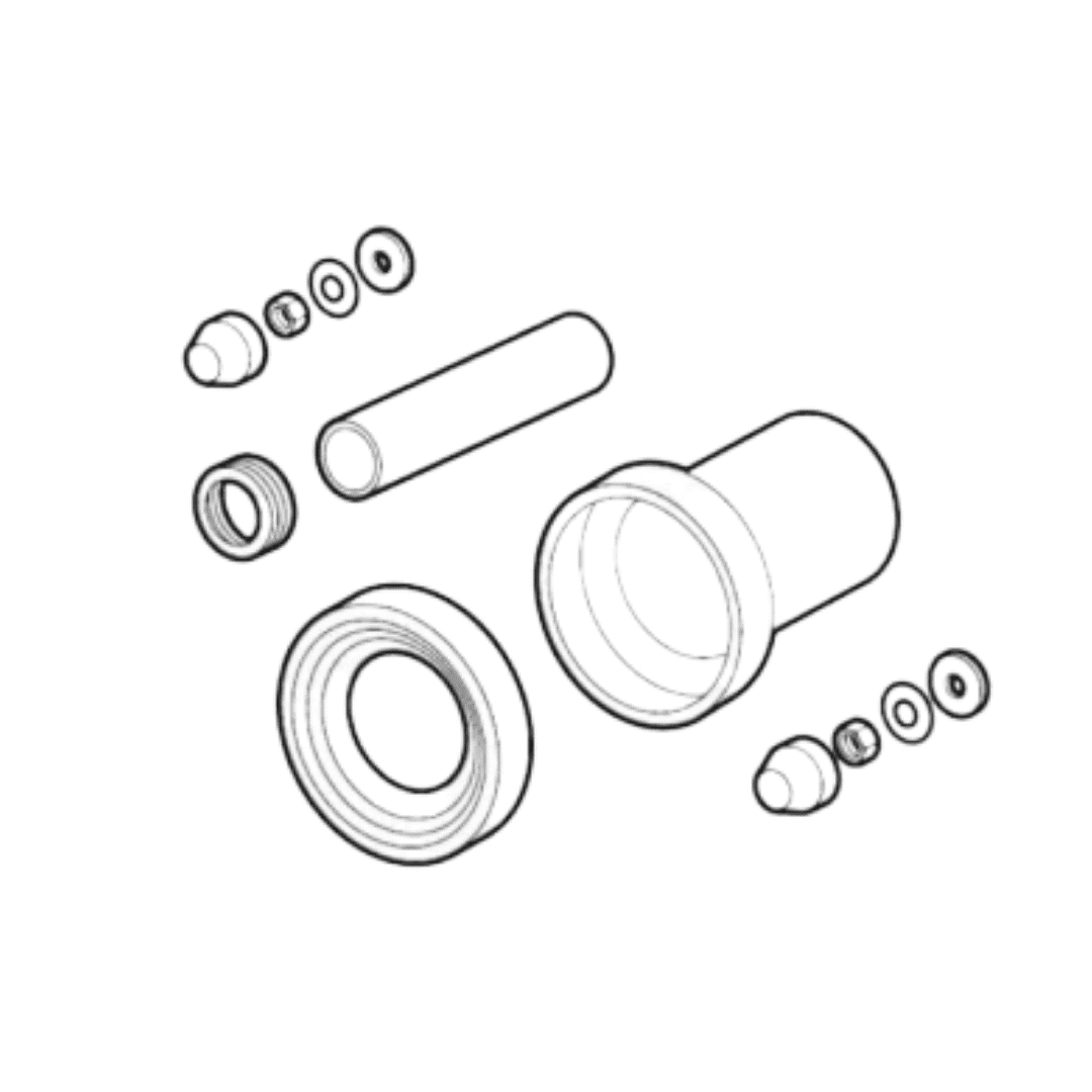 Roca Duplo Pan Connector - Model AV0012400R