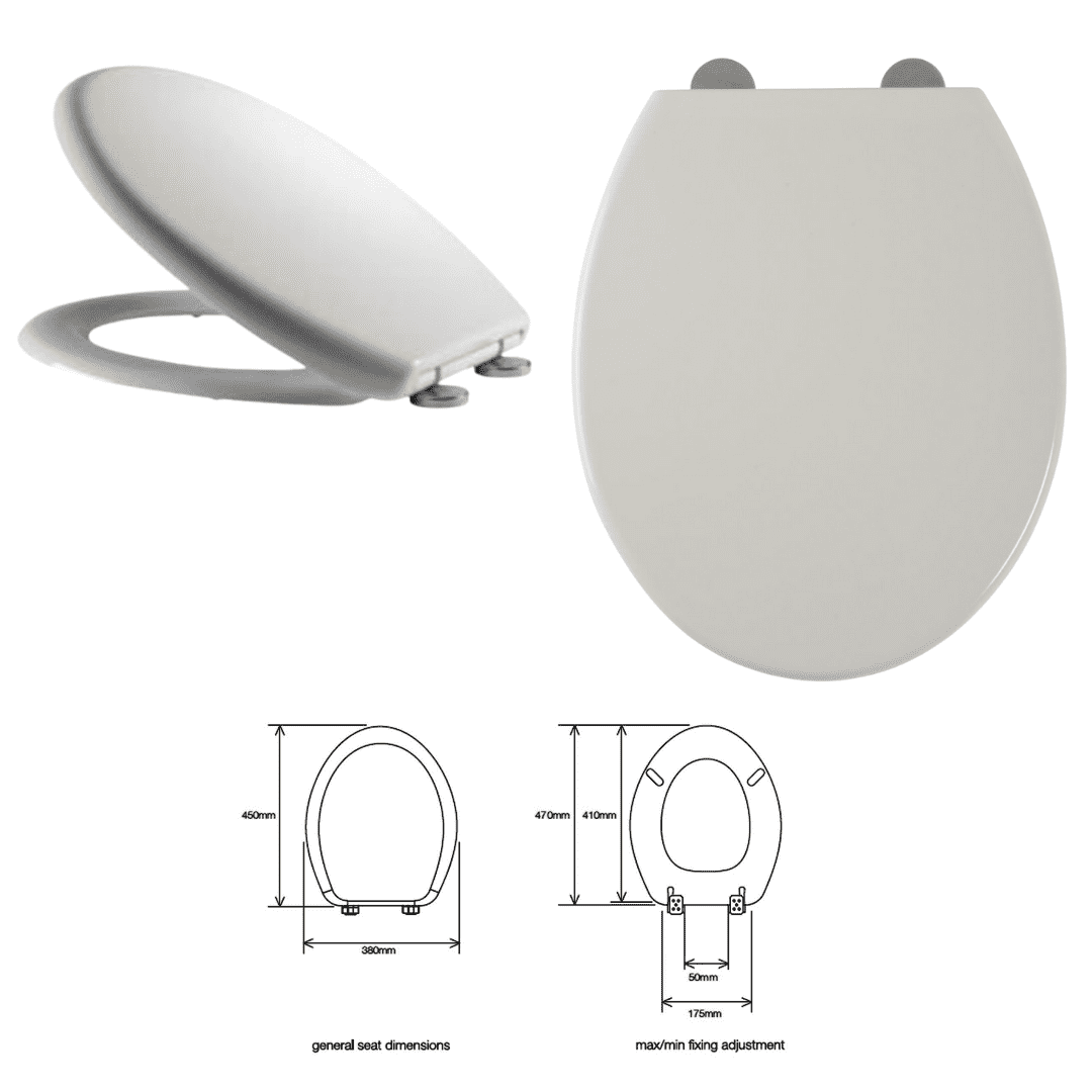 Roper Rhodes Juno White Soft Close Seat - Model 8703WSC