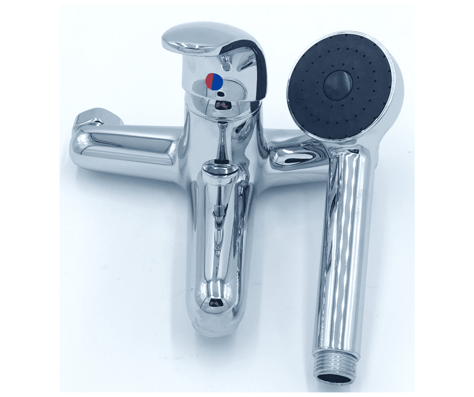 SAVE 60 - Bristan Matrix Pillar Bath Shower Mixer Taps Model MT PBSM C