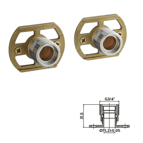 Scudo Easy Kit Fast Fix Brackets - Model EASYKIT001