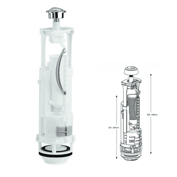 Siamp Optima 49 Dual Flush Valve - Spare Part - Model U32499910