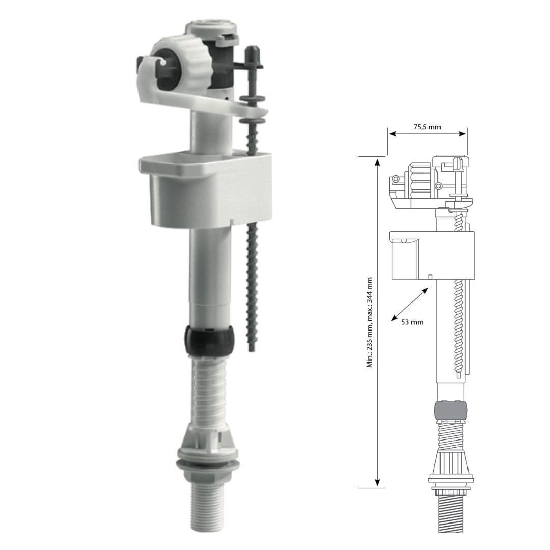 Siamp Vitra Filler Valve - Model U30998010 Spare Part