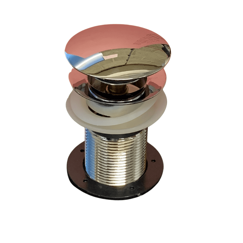 T&C Sprung Slotted Basin Waste In Chrome - Model OBEK303 1