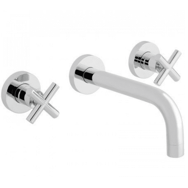 Vado Elements 3 Tap Hole Wall Mounted Basin Mixer - Model ELA-109l-C/P