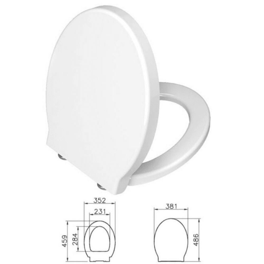 Vitra Standard Close Sunrise Seat In White - Model Number 75-003-001