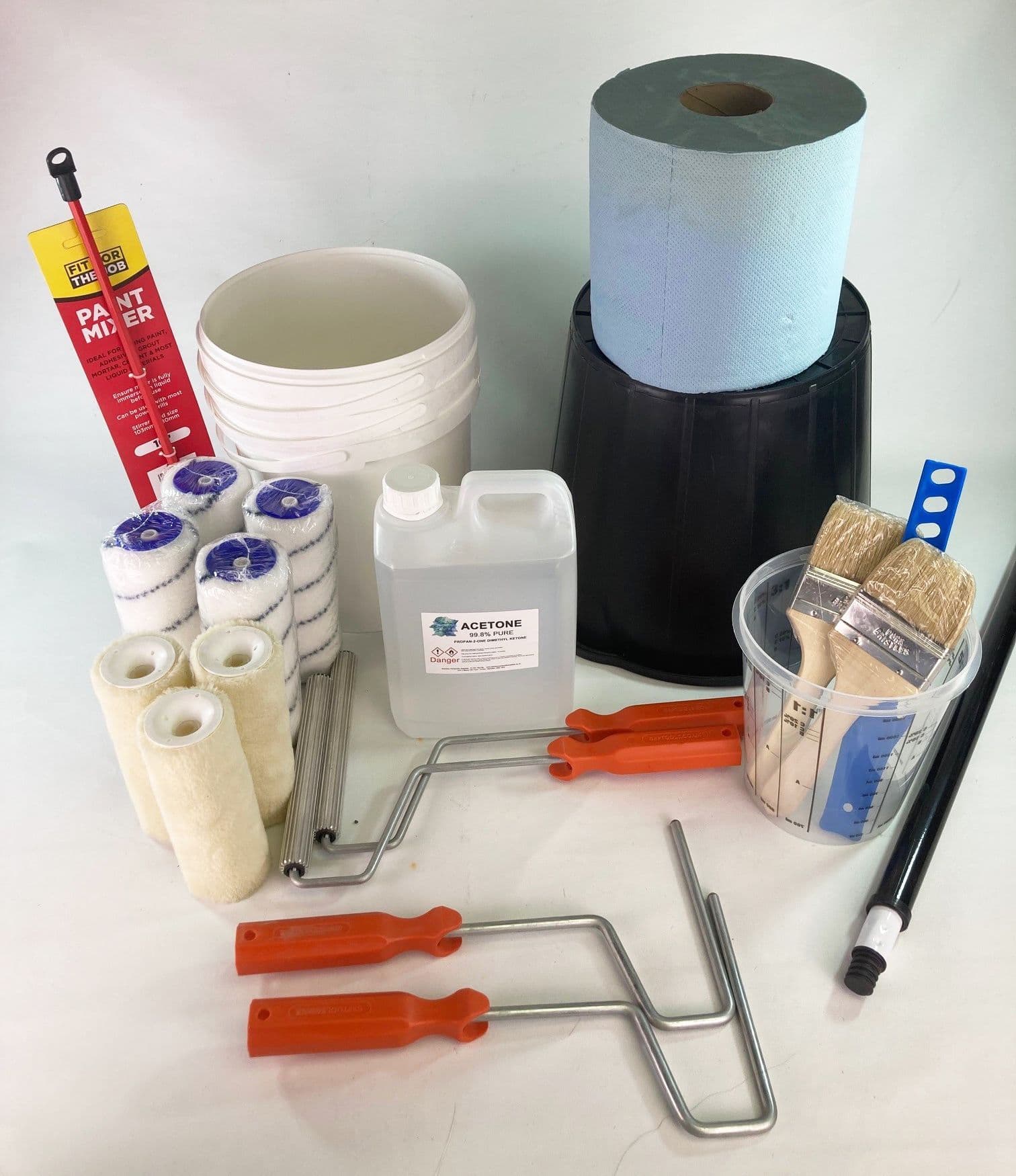 Fibreglass Roof Kit - 450g - 40 Sq Meter Kit - With or Without Tools 2