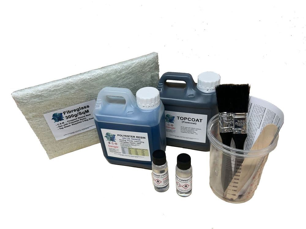 Fibreglass Roof Repair Kit