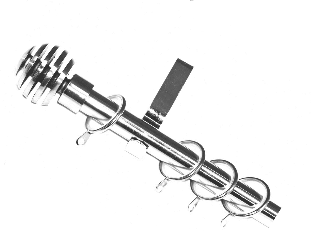 16/19mm Stainless Steel Extendable Pole with Lined Rings and Sliced ...