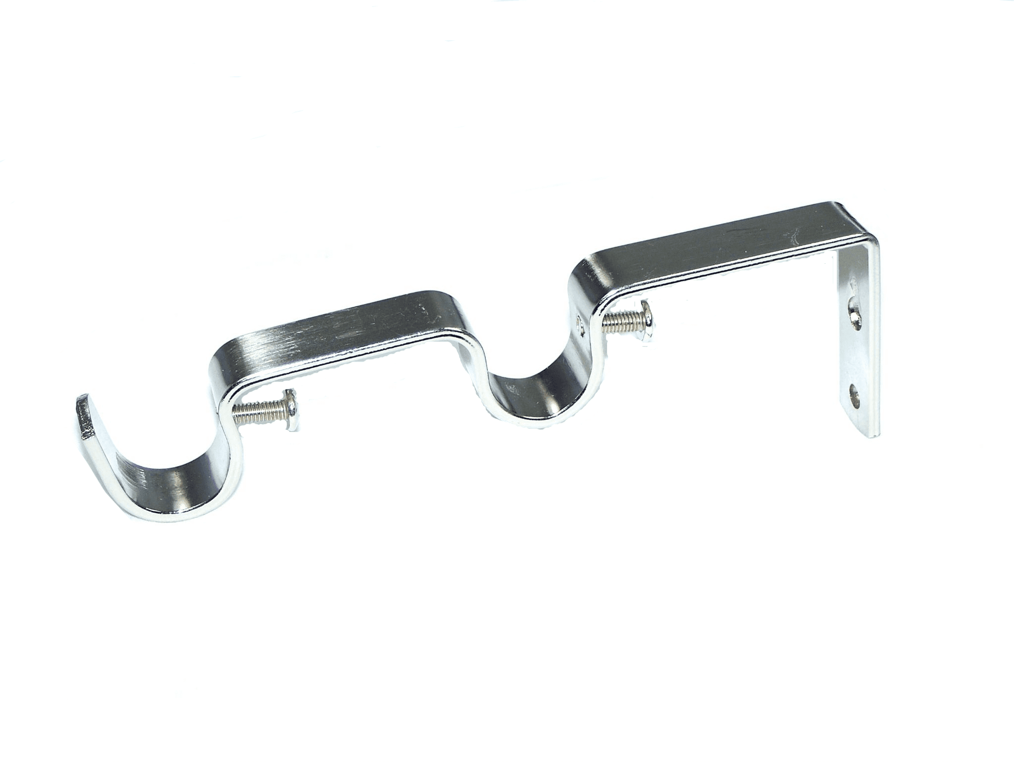 19/19mm Stainless Steel Double Layering Curtain Pole Bracket