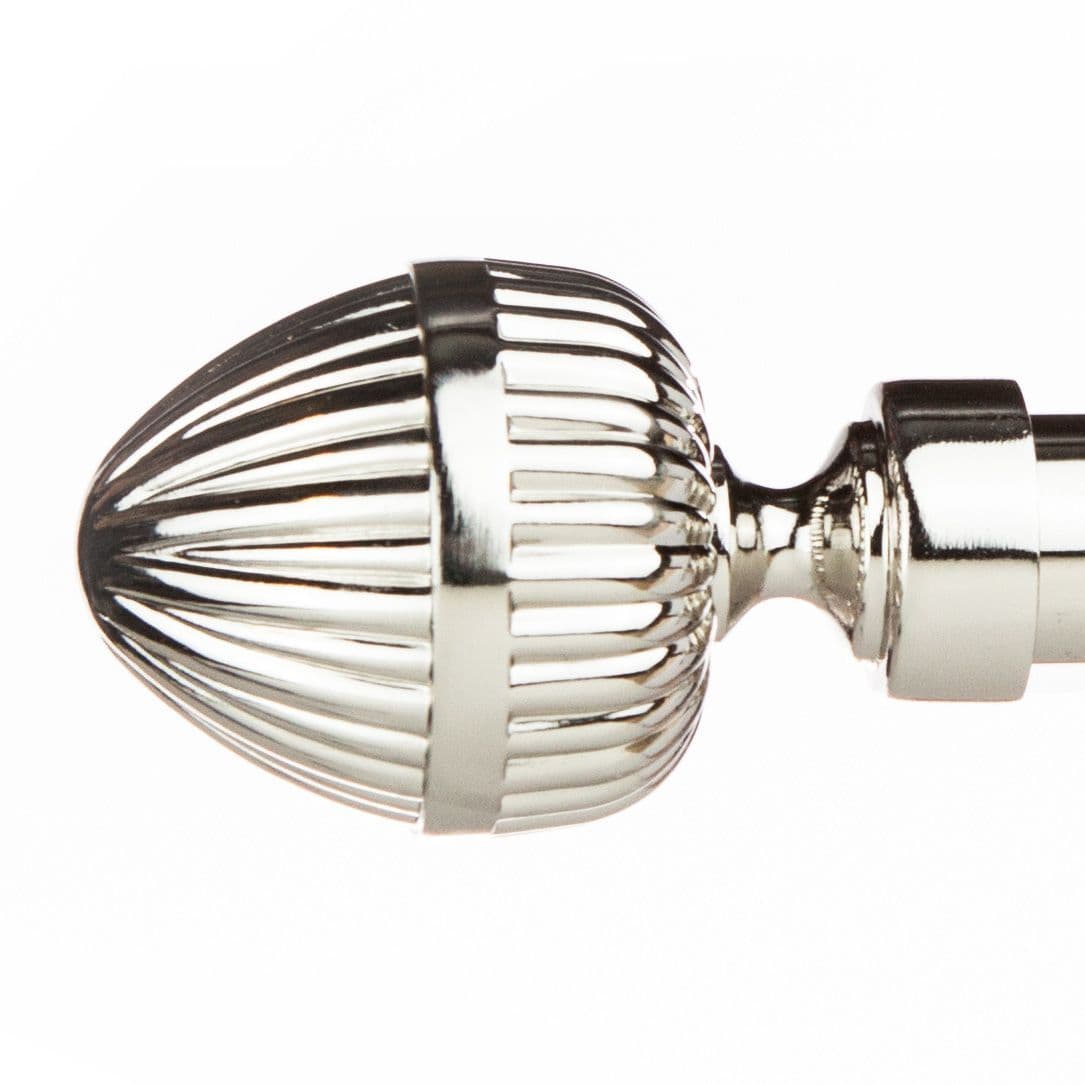 19mm Chrome Bay Window System Acorn Finials 2 4m 3m 3 6m 4 5m 4 8m 5 4m 6m