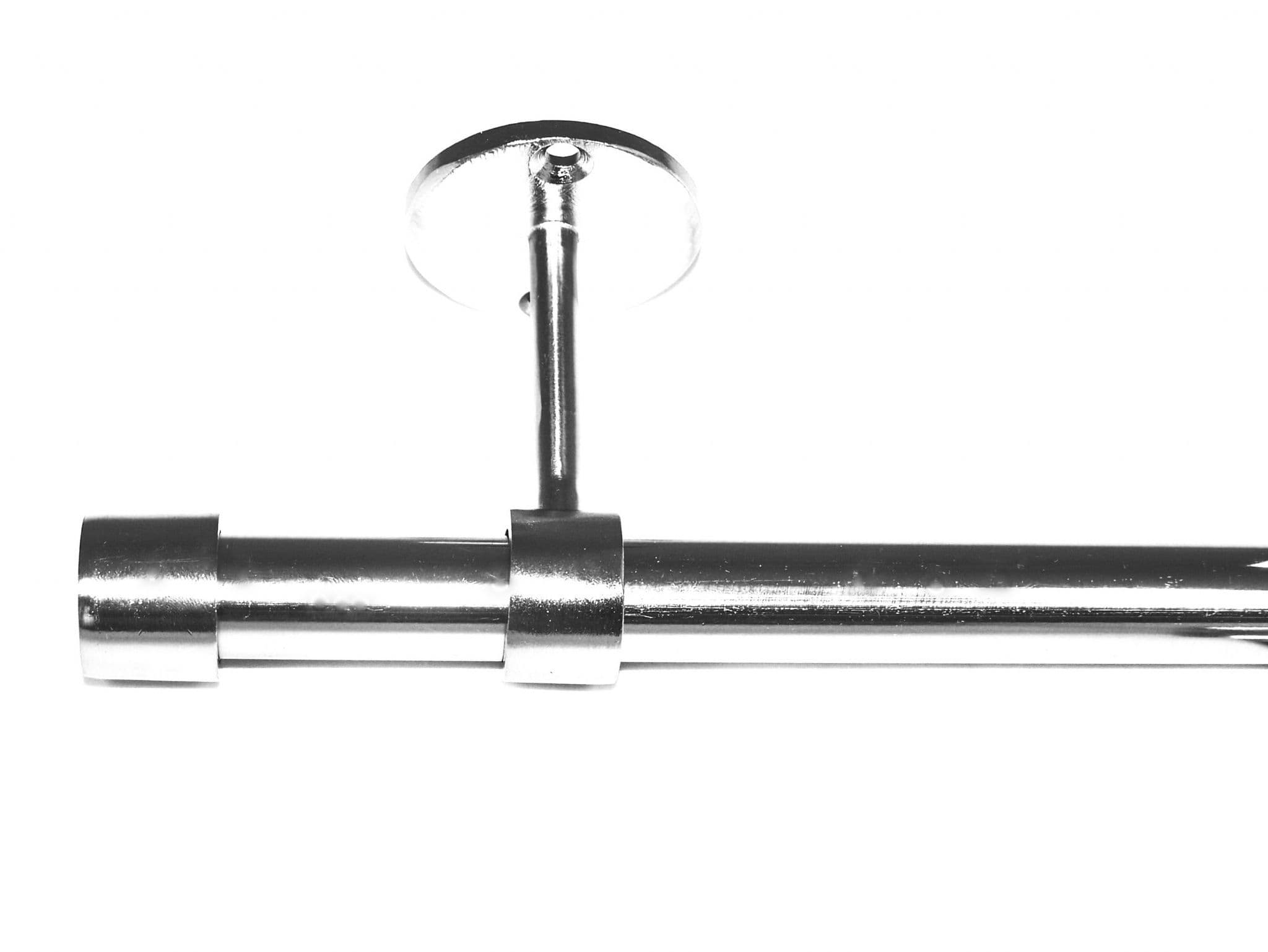 19mm Stainless Steel Eyelet Ceiling Curtain Pole System End Cap Finials