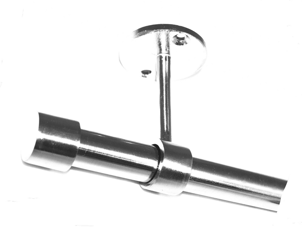 19mm Stainless Steel Eyelet Ceiling Curtain Pole System End Cap Finials