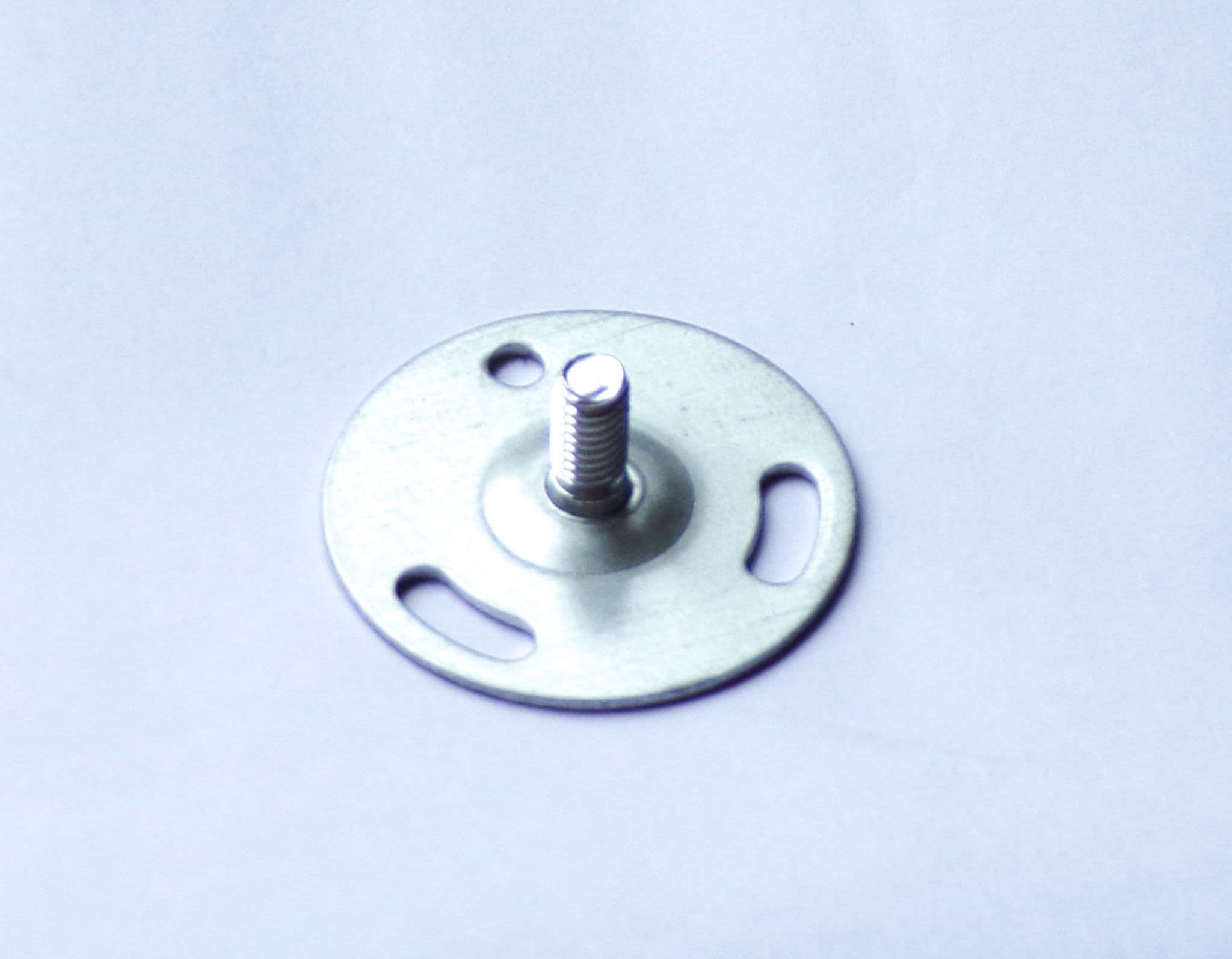 2 Replacement Metal Bracket Screw Base Plates