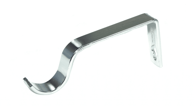 25/28mm Stainless Steel Bay Window Passing Curtain Pole Bracket ...