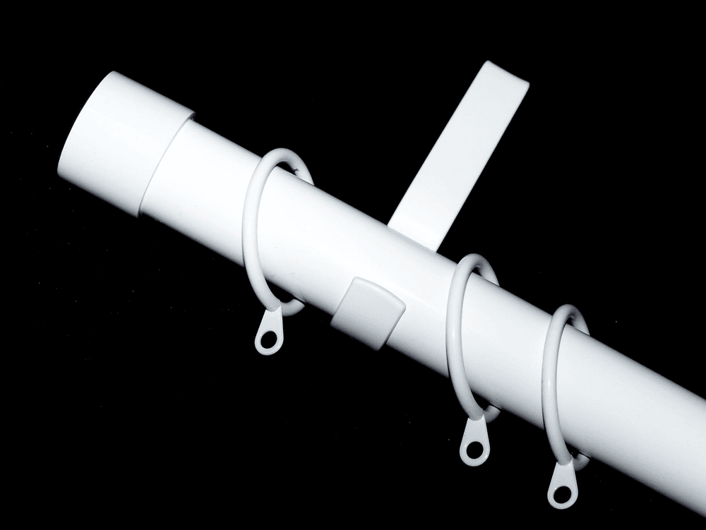 28mm White Bay Window System End Cap Finials 2 4m 3m 3 6m 3 9m 4 5m 4 ...