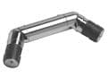 35mm Chrome Bay Window Pole System End Cap Finials 2 4m 3m 3 6m 4 5m 4 ...