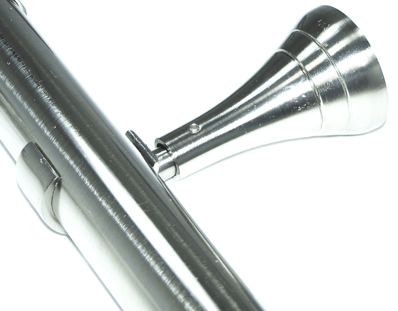 35mm Designer Stainless Steel Curtain Pole Segmented Ball Finials