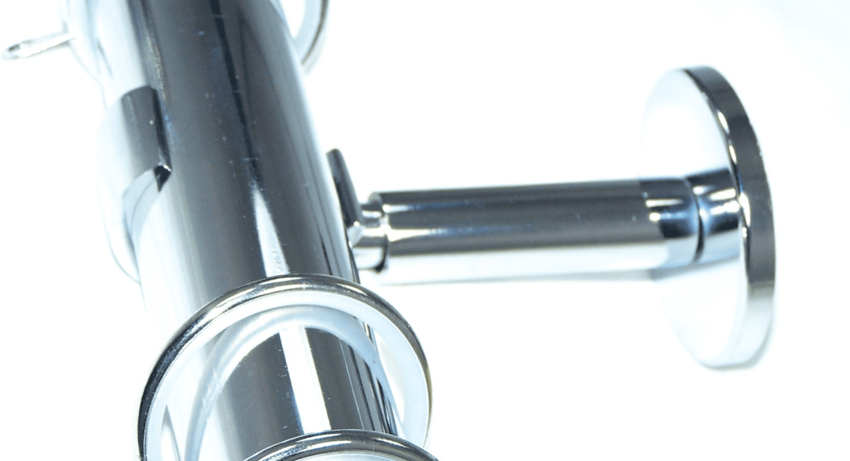 35mm IDC Chrome Curtain Pole Twisted Cage Ball Finials Glider Rings