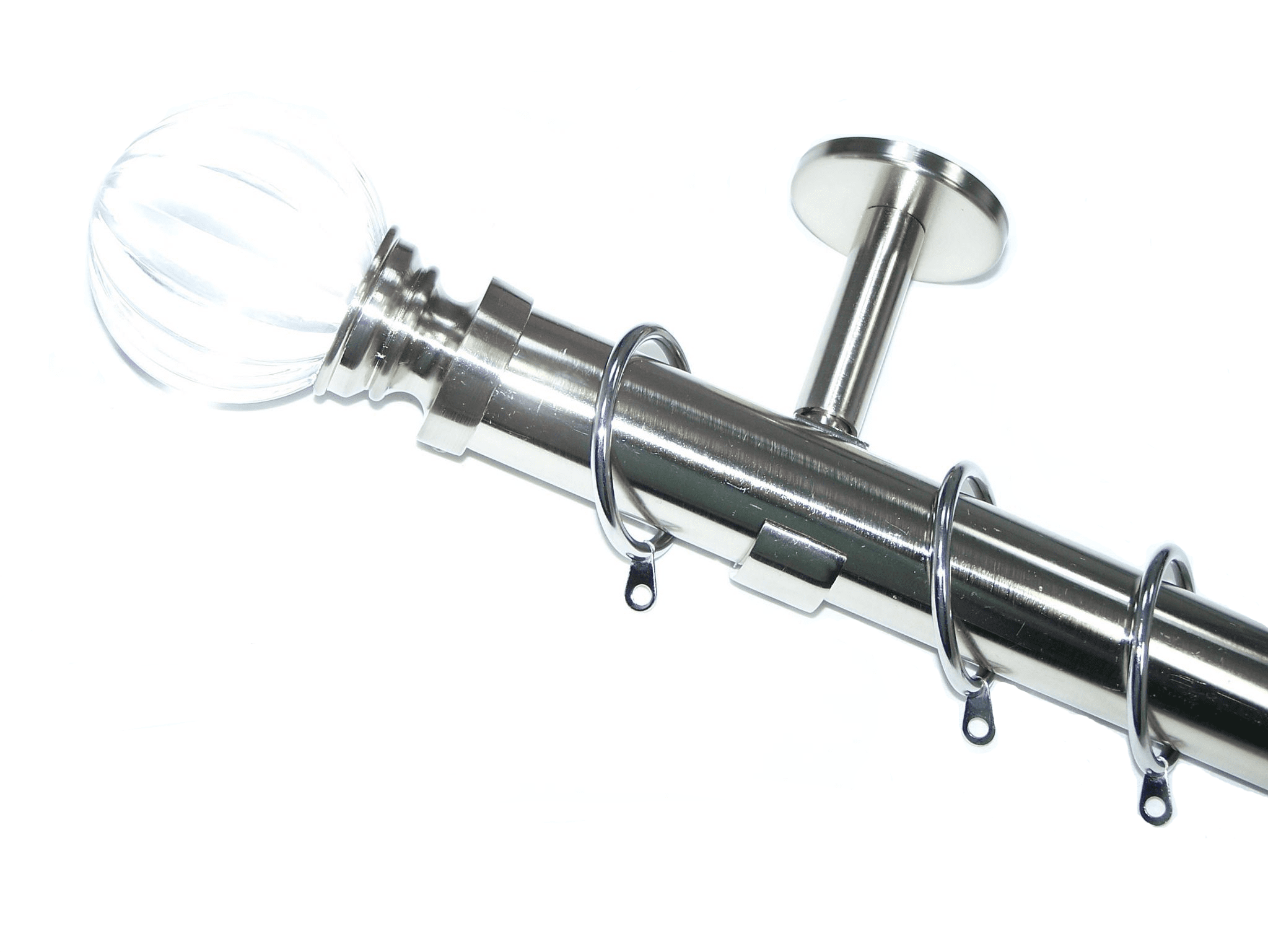 35mm IDC Stainless Steel Pole Segmented Ball Finials