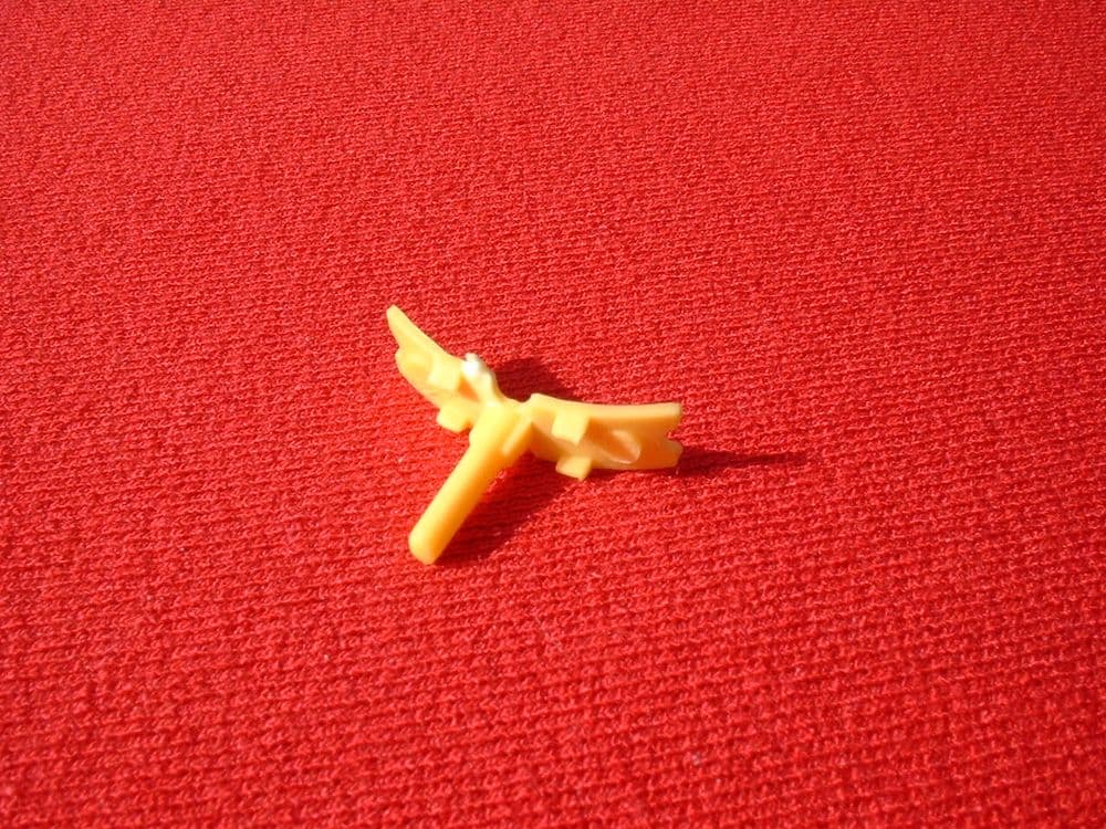 Dinky Toys 106 Thunderbird 2 Yellow plastic release button Each