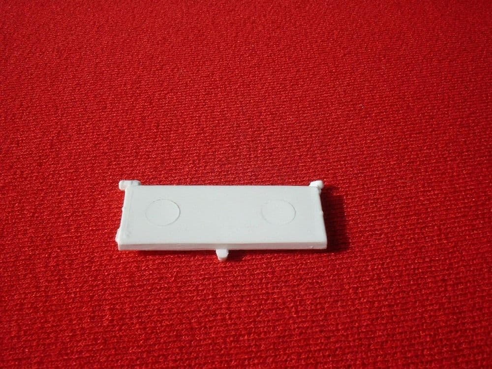 Dinky Toys 188 Four Berth Caravan door in White Each