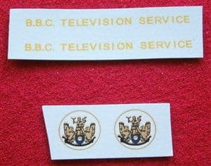 Dinky Toys 967 - Reproduction - BBC TV B B C T V Mobile Control Room ...