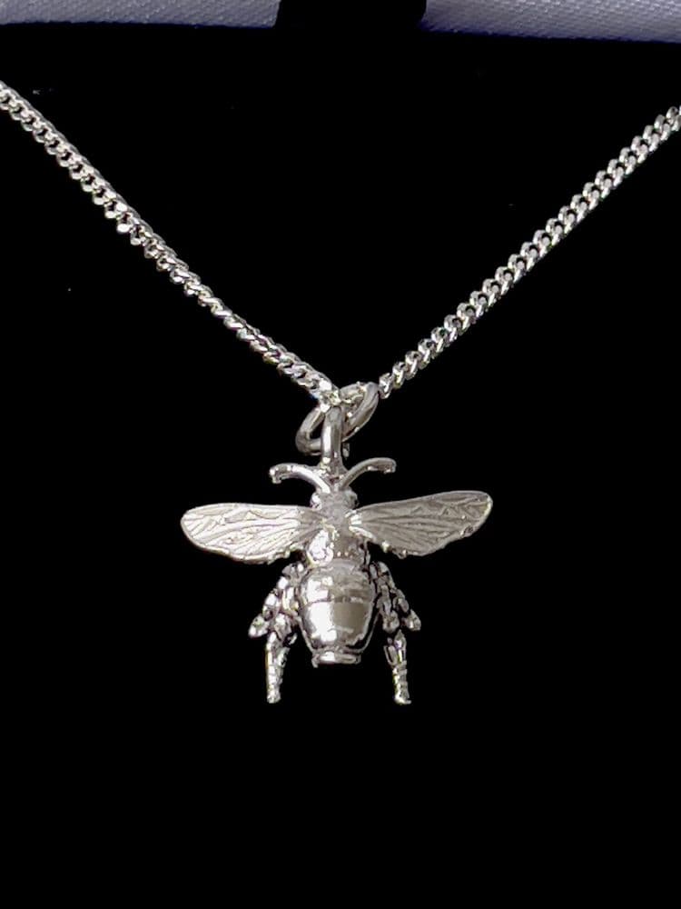 Bee Sterling Silver Pendant