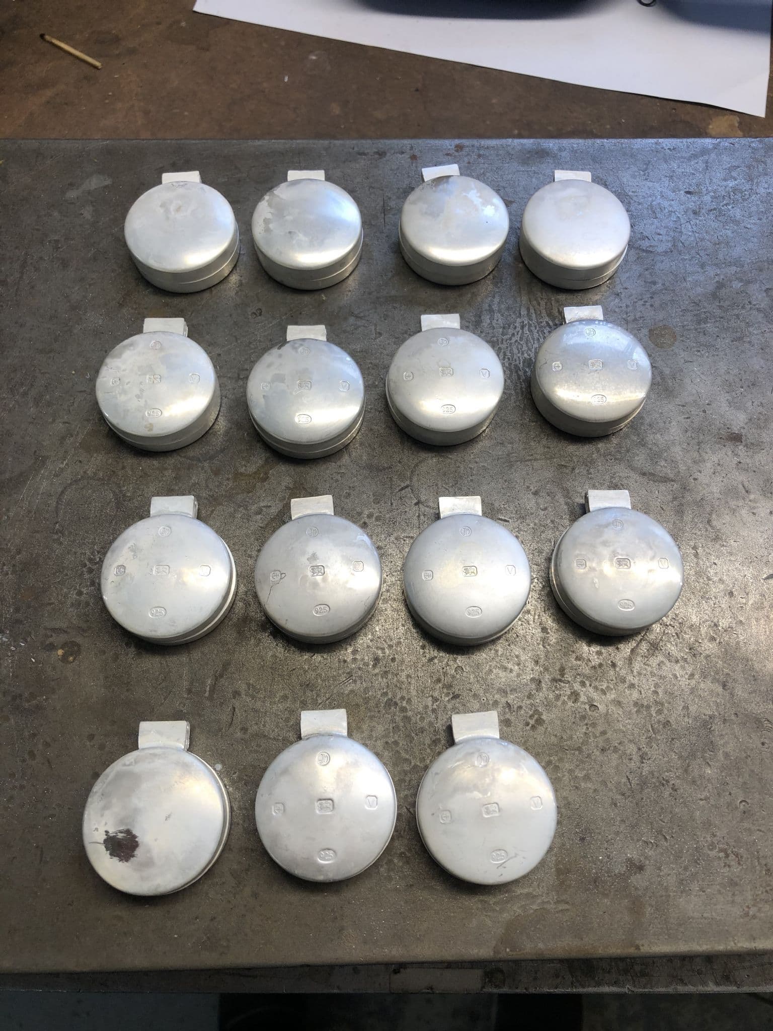 Sterling Silver Compass Case