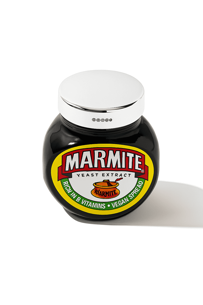 Sterling Silver Marmite Lid | Handmade in Jewellery Quarter