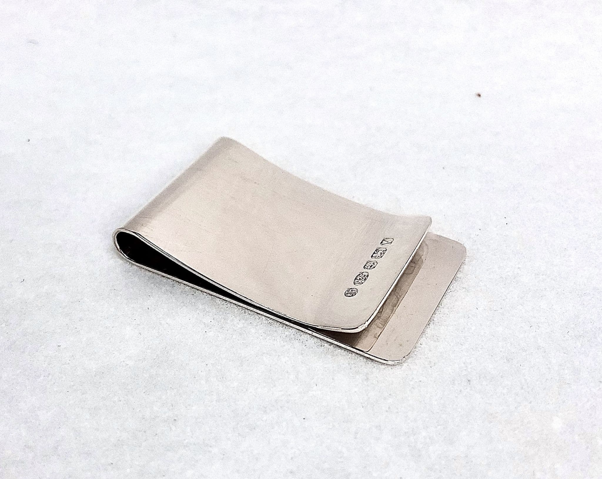 Sterling Silver Plain Money Clip