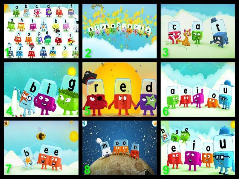 Personalised Alphablocks Edible Cake Topper