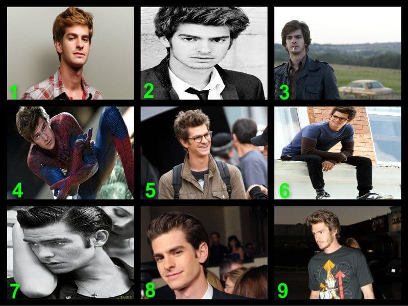 Personalised Andrew Garfield Edible Cake Topper