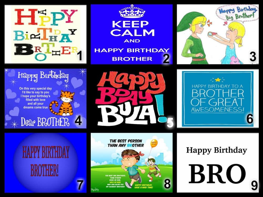 Personalised Brother Edible Cake Topper