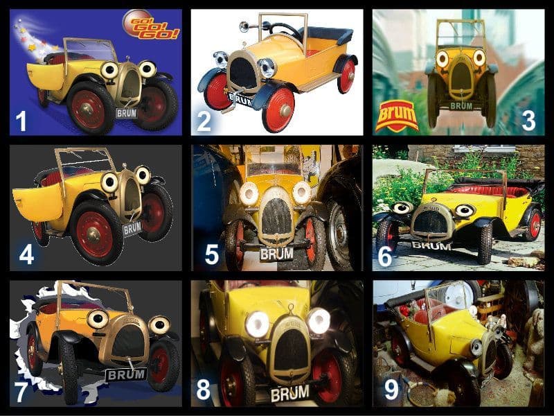 Personalised Brum Edible Cake Topper