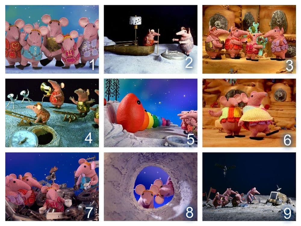 Personalised Clangers Edible Cake Topper