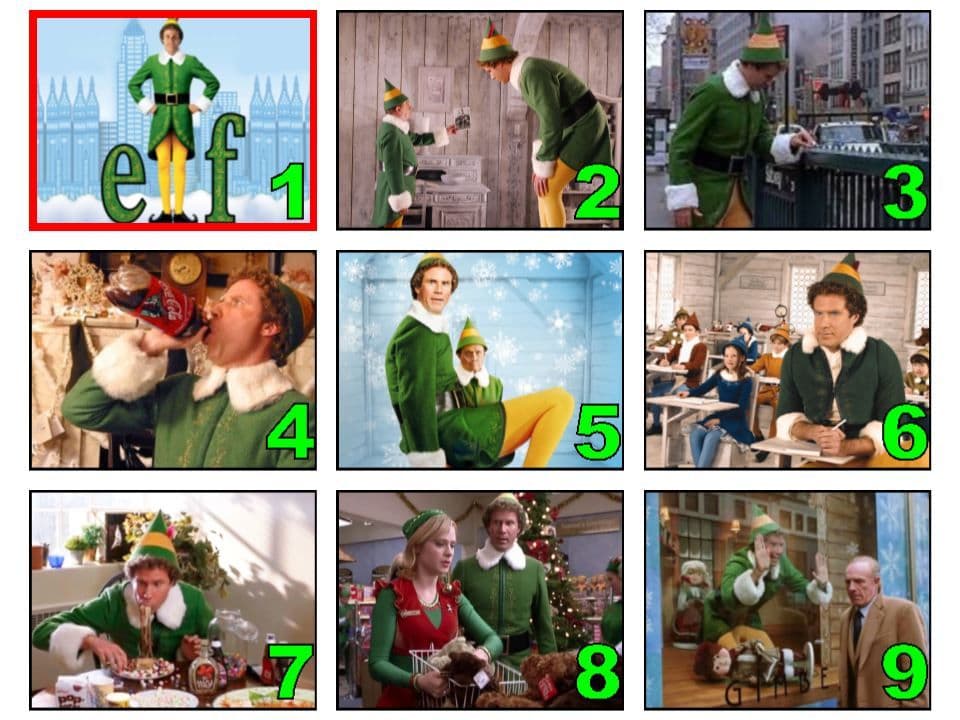 Personalised Elf Edible Cake Topper